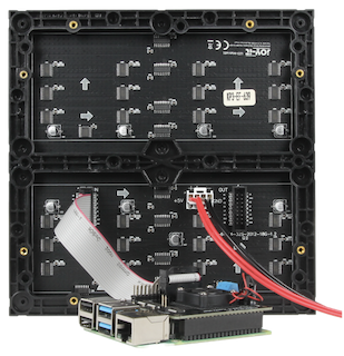 Raspberry Pi JoyIT LED Panel Matrix Controller